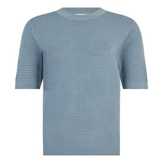 P.A.R.O.S.H. P.a.r.o.s.h., Femme, Pulls, Bleu, Taille: 38 FR T-shirt en maille