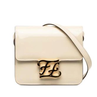 Fendi Pre-owned Cuir sacs-fendi - Femme - Pre-owned - Beige - Taille: ONE Size