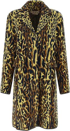 Marni Manteau Au Genou - Multicolore