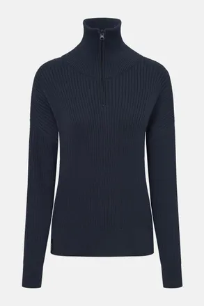 Derbe Derbe Troyer Matrosenpl&uuml;nn Damen Dunkelblau GOTS Organic