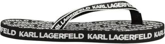 Karl Lagerfeld Kosta Flip Flops - Homme - Chaussures - Noir - Taille: 38 EU