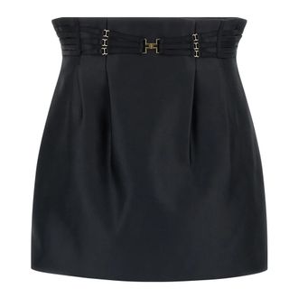 Elisabetta Franchi Duchesse Minirock - - Skirts - Damen - Schwarzk - S
