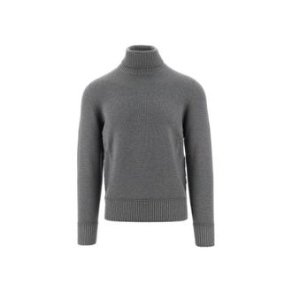 Drumohr Dolcevita ML Rasato Tubico - - Knitwear - Herren - Grau - L