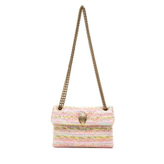 Kurt Geiger Femme, Sacs, Rose, Taille: ONE Size Mini Sac Bandouli&egrave;re Kensington