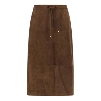 Max Mara S SmmGazza Midi Rock - - Skirts - Damen - Braun - XS