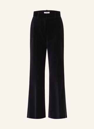 Reiss Reiss Samthose Verda Mit Galonstreifen blau