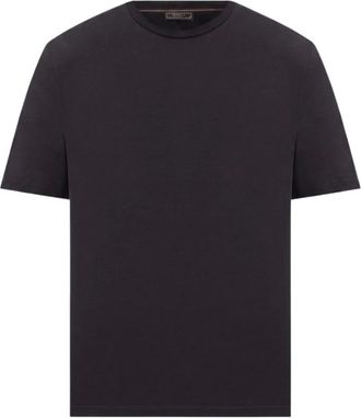 PESERICO T-shirt imprim&eacute; logo - Homme - Tops - Bleu - Taille: XL