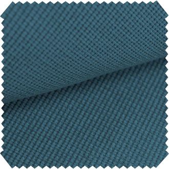 Novely SAVERO - Velours Polsterstoff - 3D Wabenmuster - Wasserabweisender Möbelstoff - Robuste Meterware 1 lfm | Farbe: 10 Azurblau