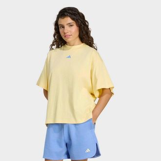 adidas T-Shirt W 3SS GFX TEE2 Print T-Shirt, locker geschnitten