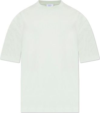 Off-white Homme, Tops, Vert, Taille: 2XL T-shirt avec logo