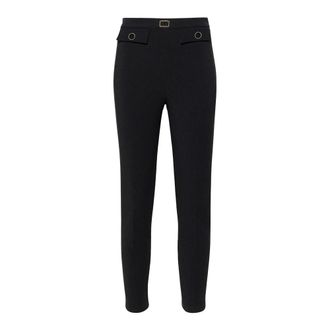 Elisabetta Franchi Pantalone - - Trousers - Damen - Schwarzk - L