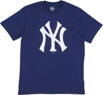 47 Brand Homme, Tops, Bleu, Taille: L MLB Echo Tee Neyyan