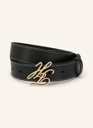 Tommy Hilfiger Lederg&uuml;rtel schwarz