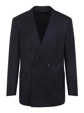 Tom Ford Veste Casual - Bleu Foncé