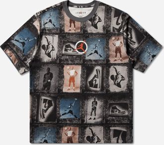 Nike Jordan Men s Jordan Flight Club Printed T-Shirt Sail