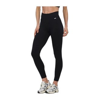 Aim'n Gerippte- nahtlose Tights - - Sport - Damen - Schwarzk - XL
