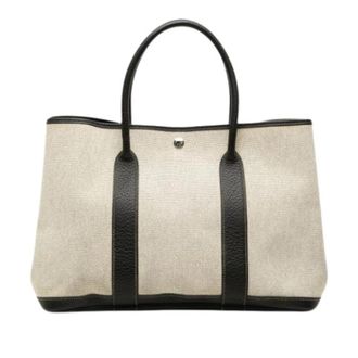 Herm&egrave;s Pre-owned The Garden Party Tote Bag - - Pre-owned - Damen - Beige - ONE SIZE