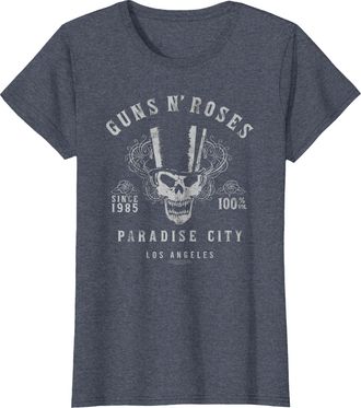 Guns n' Roses Offiziell Guns N Roses Paradise City Los Angeles Retro Band T-Shirt