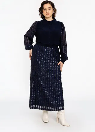 Yoek Blusentop Damen Bluse mit Druck