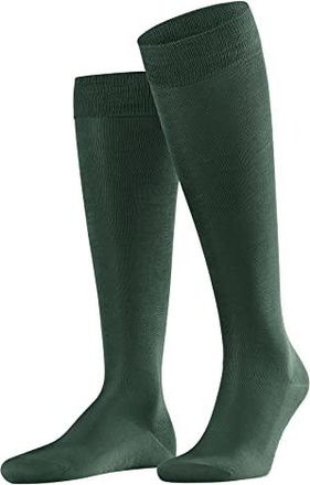 Falke Tiago M Kh coton fil dÉcosse durable unies 1 paire, Chaussettes longues Homme, Vert Hunter Green 7441, 43-44
