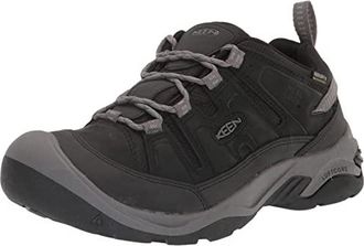 Keen Homme Circadia Waterproof Chaussure de randonnée, Black/Steel Grey, 39.5 EU