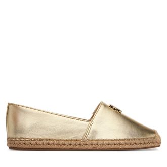 Tommy Hilfiger Espadrilles Tommy Hilfiger Th Logo Gold Espadrille FW0FW09473 Goldfarben