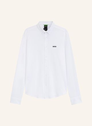 HUGO BOSS Hemd St_Motion L Regular Fit weiss