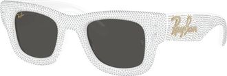 Ray-Ban unisex, Accessoires, Blanc, Taille: 47 MM 0Rb4940Bp