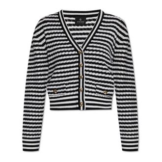 Anine Bing Femme, Pulls, Noir, Taille: 40 FR Cardigan en laine Gwen