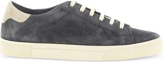 Brunello Cucinelli Suede Embossed-logo Sneakers