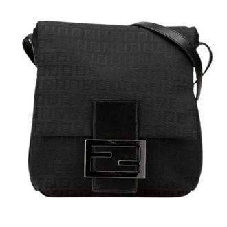 Fendi Pre-owned Canvas Crossbody Bag - - Pre-owned - Damen - Schwarzk - ONE SIZE