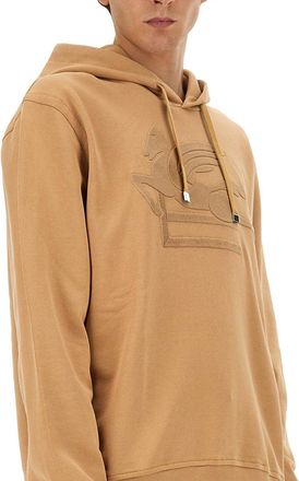 Etro Pegasus Embroidery Sweatshirt - Beige
