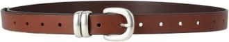 By Malene Birger Femme, Accessoires, Brun, Taille: ONE Size Zoilo Leather Belt