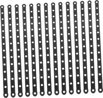 Cabilock 40st&uuml;cke Kunststoff-aufh&auml;ngerstreifen Platzsparende Verbindungshaken F&uuml;r Kleiderb&uuml;gel Schrank-Organizer Robuste Verl&auml;ngerung F&uuml;r Hosen Und Hemden