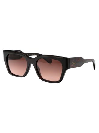 Chlo&eacute; Womens Sunglasses Ch0190s Havana-Copper Acetate Havana-Havana-Copper Havana/havana/copper