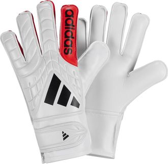 adidas Unisex COPA Goalkeeper Glove Club JUNIOR, Zero met./Black/Lucid red, 5