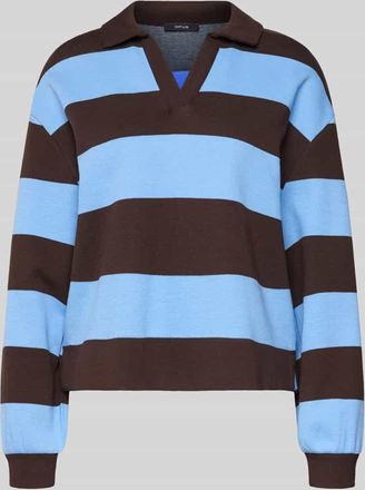 OPUS Sweatshirt mit Umlegekragen Modell Glocki