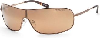 Michael Kors Femme, Accessoires, Jaune, Taille: ONE Size AIX Rectangular Lunettes de soleil