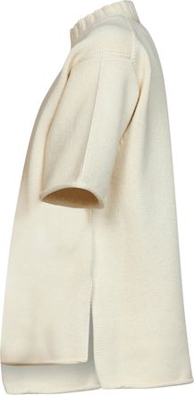 Bottega Veneta Wool and Cashmere Knit Sweater - White