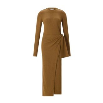 Isabel Marant Maxikleid Jozira aus Feinstrick - - Dresses - Damen - Braun - L