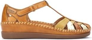 Pikolinos Chaussure Semi-Ouverts en Cuir CADAQUES pour Femme Color Cheddar