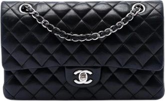 Chanel Sac bandouli&egrave;re Pre-owned Double Flap - Femme - Pre-owned - Noir - Taille: ONE Size