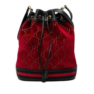 Gucci Pre-owned Vintage Bucket Bag - - Pre-owned - Damen - Rot - ONE SIZE