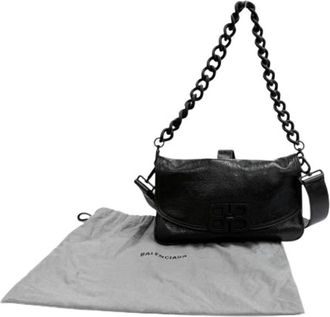 Balenciaga Sac bandouli&egrave;re vintage Pre-owned - Femme - Pre-owned - Noir - Taille: ONE Size