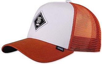 Djinns DNC Match White Rost HFT Trucker Cap - One-Size