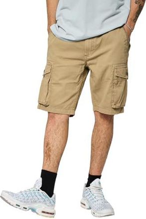 Kaporal Short Cargo Homme en 100% Coton - Marco - 30 - Marron