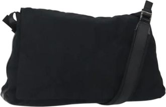 Ferragamo Pre-owned Nylon sacs-ports-paule - Femme - Pre-owned - Noir - Taille: ONE Size