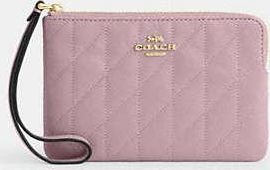 Coach Tasche Mit Handschlaufe, Rundumrei&szlig;verschluss Und Steppung