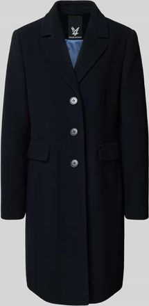 Fuchs Schmitt Wollmantel mit Kaschmir-Anteil und Pattentaschen