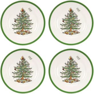 Spode Christmas Tree 8 Salad Plate (Set of 4) by Spode